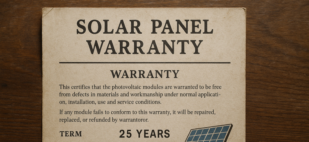 Solar Panel Warranties Explained Performance Vs Product Vs Workmanship